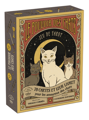 Thiago Corrêa - Le pouvoir des chats : jeu de tarot : 78 cartes et leur ...