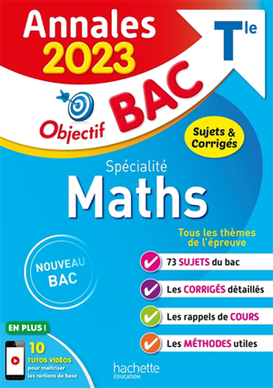 Sandrine Bodini-Lefranc - Maths spécialité terminale : annales 2023 ...