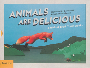 Sarah Hutt - Animals are delicious : 3 foldout food chain books