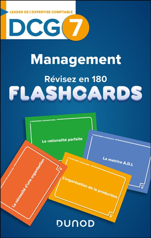 Pierre Baillieul - DCG 7, management : révisez en 180 flashcards