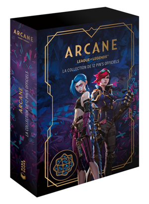 Riot Games - Arcane : La collection de 12 pin's officiels