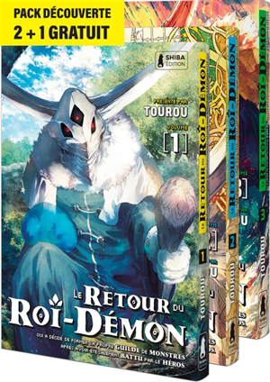 Tourou - Le retour du roi-démon : pack découverte 2 + 1 gratuit
